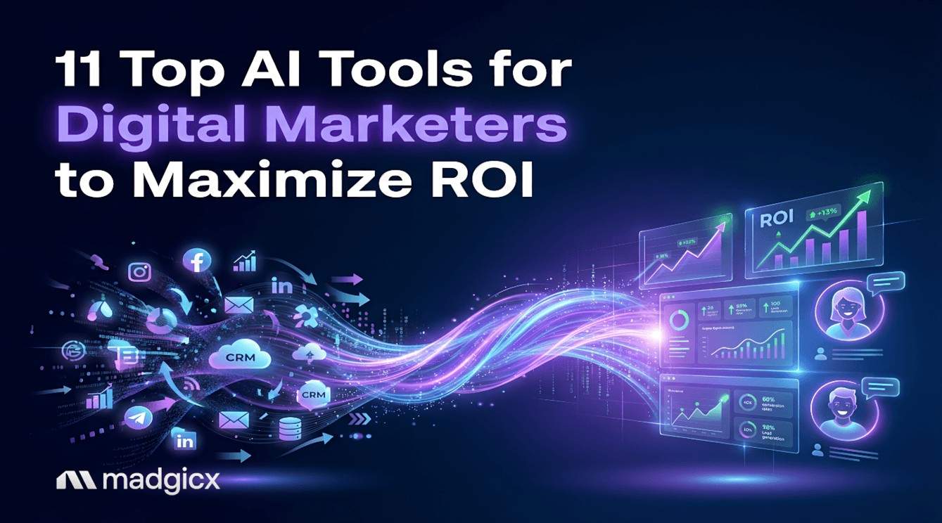 11 Top AI Tools For Digital Marketers To Maximize ROI